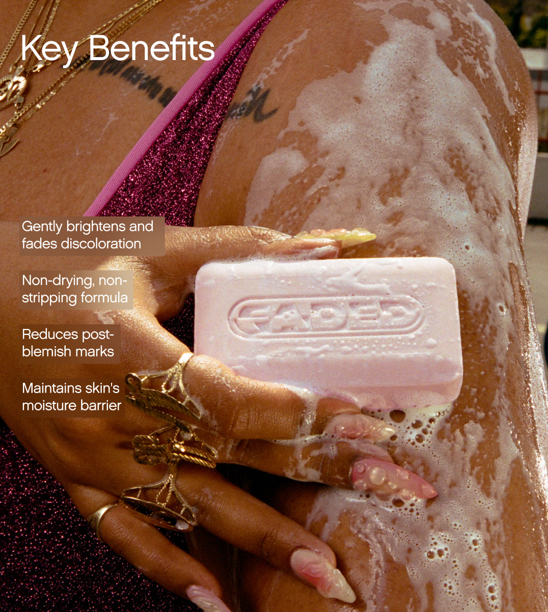 Faded Cleansing Bar